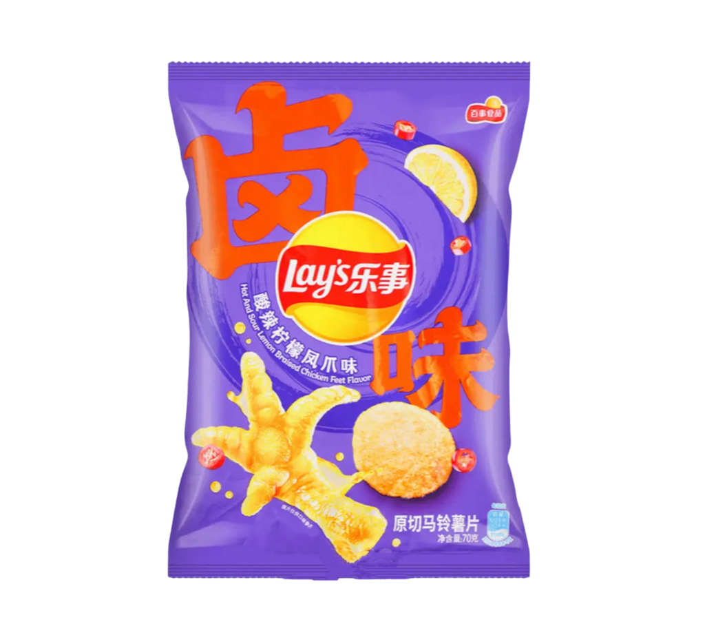 Lays Lays Hot and Sour Lemon Brasied Chicken – 570Exotics